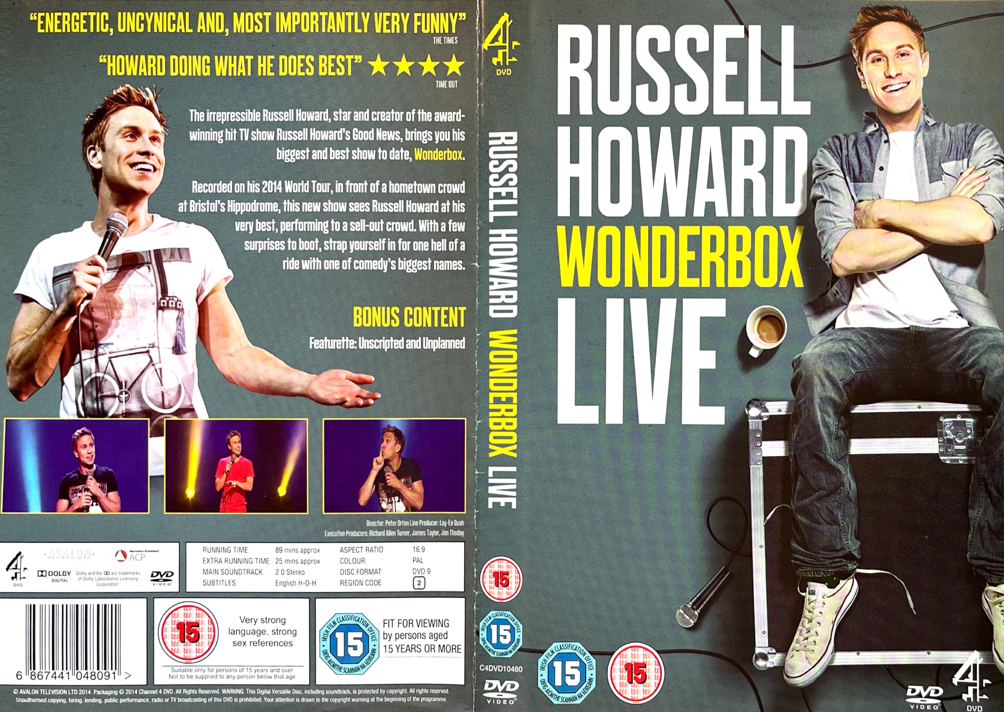 Russell Howard – Stand-Up DVD & Netflix Reviews – Well Eye Never