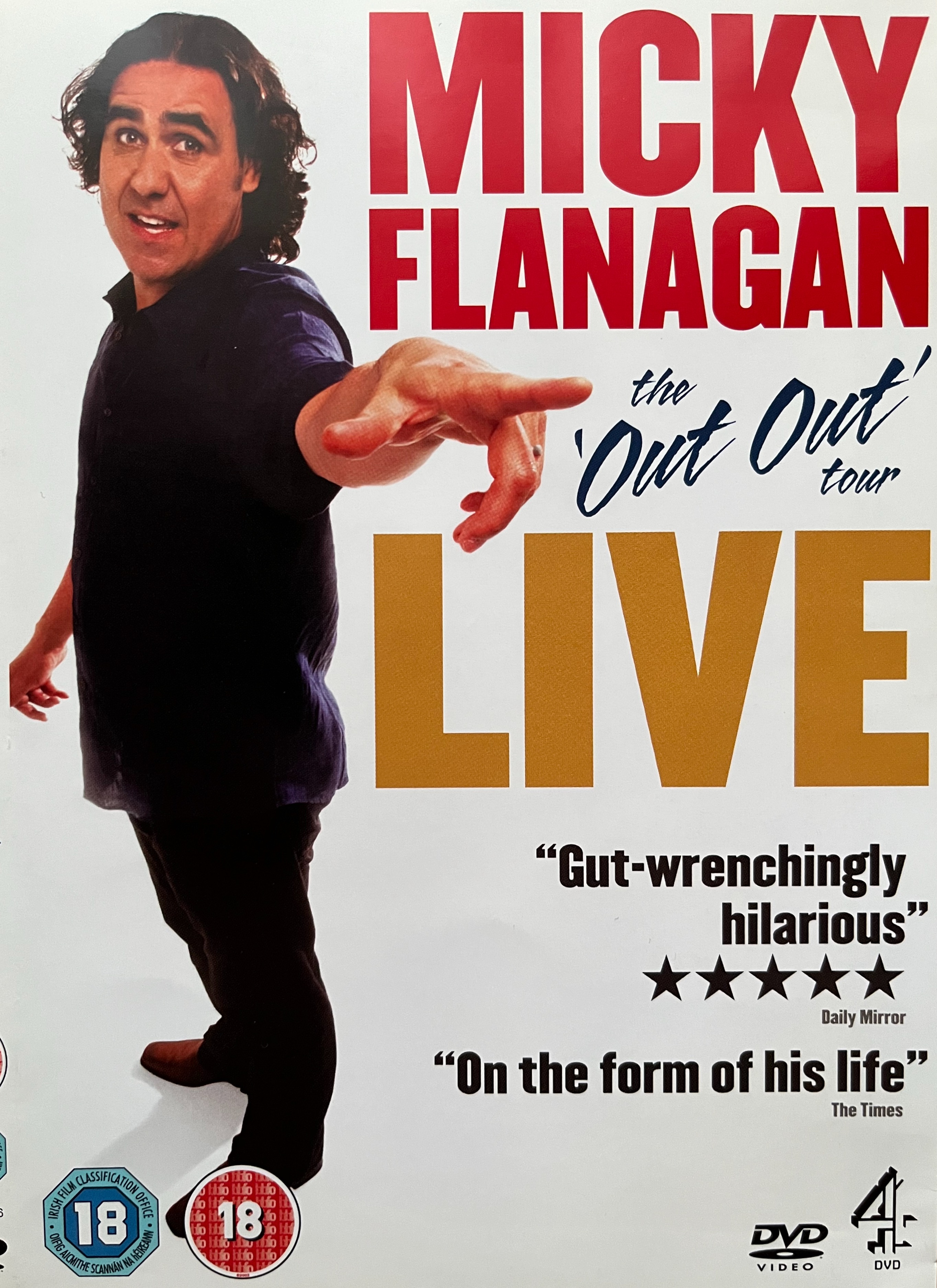 Micky Flanagan – Stand-Up DVD Reviews – Well Eye Never